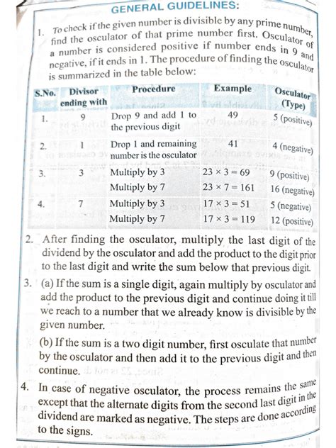 Checking Divisibility Using Osculator Pdf