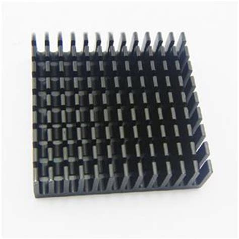 5pcs Black Heat Sink Electronic Heat Dissipation C Vicedeal