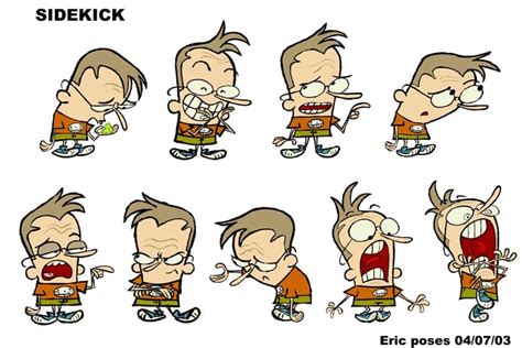 Sidekick Eric Poses Rcartoonitytoon