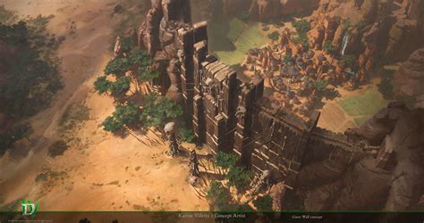 Diablo 4 Voh Teganze And Filds Of Giants Concepts Karine Villette