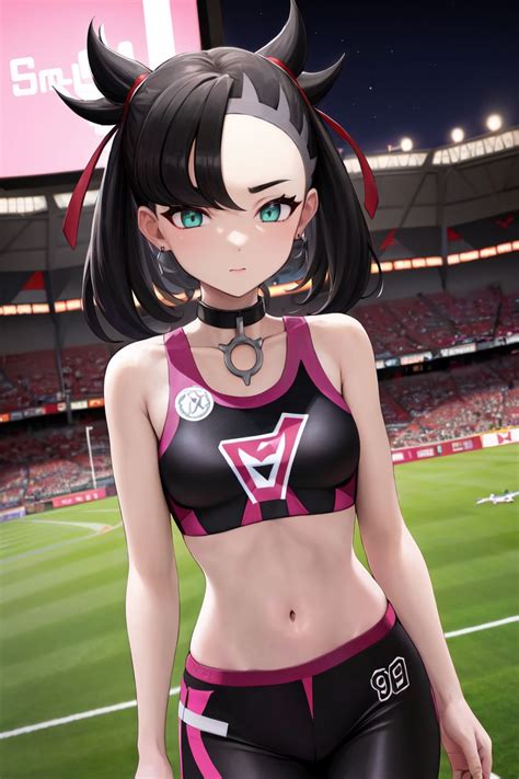 Rule 34 Ai Generated Blush Gym Clothes Marnie Pokemon Pokemon Shy