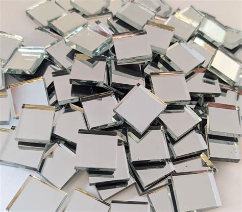 Disco Ball Silver Mirror Glass Mosaic Tiles Mosaic Tile Mania