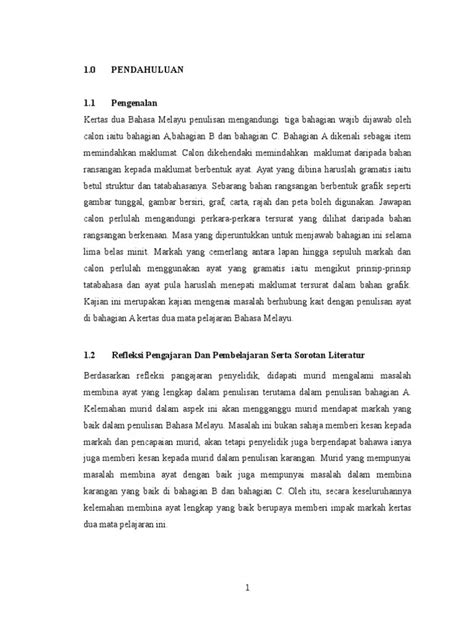 Contoh Implikasi Kajian Kueh Cakar