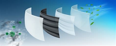Premium Vector Protective Layer In The Surgical Mask Multi Layer