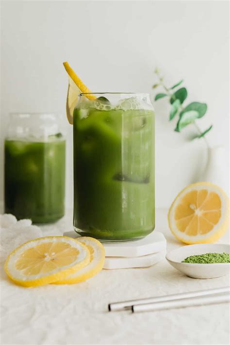 Matcha Tea Lemonade Starbucks Copycat Sift And Simmer