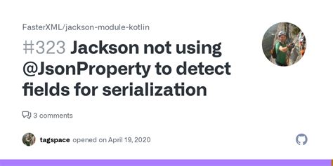 Jackson Not Using Jsonproperty To Detect Fields For Serialization