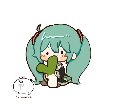 Hatsune Miku Vocaloid Drawn By Wandumook Danbooru