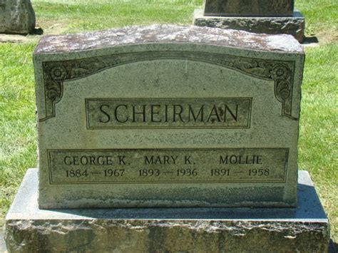 Johann Georg “george K” Scheuermann Scheirman 1884 1967 Find A
