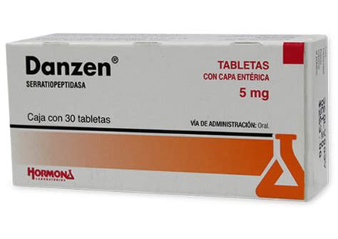 Compra Danzen Serratiopeptidasa 5 Mg Con 30 Tabletas En Prixz