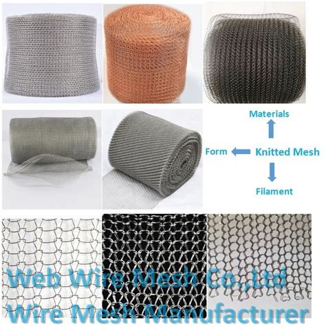 The Common Classification Of Knitted Wire Mesh Knitted Wire Mesh
