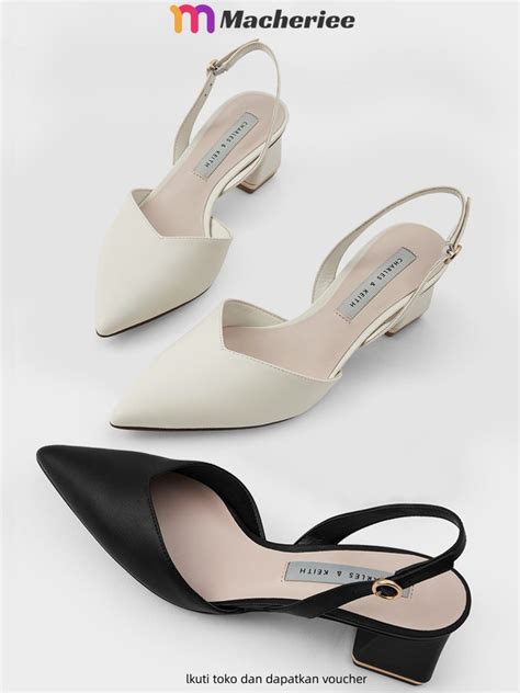 Jual Sepatu Wanita Sepatu Hak Slingback Office Heels Ck05003 Shopee Indonesia
