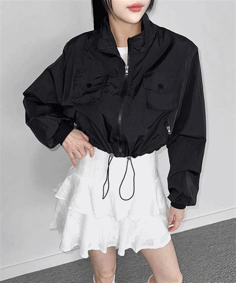 [어깨패드👌 매쉬안감 땀흡수 간절기] 패드바스락점퍼 에이블리