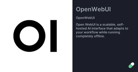 Openwebui Openwebui Pump