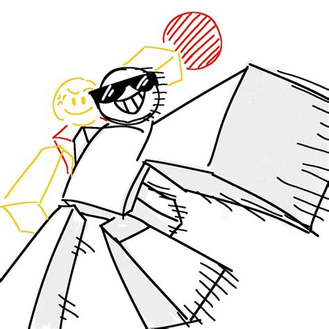Pose Blocky Draw