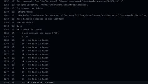 Flaky T050 Ttlt · Issue 187 · Tarantoolqueue · Github