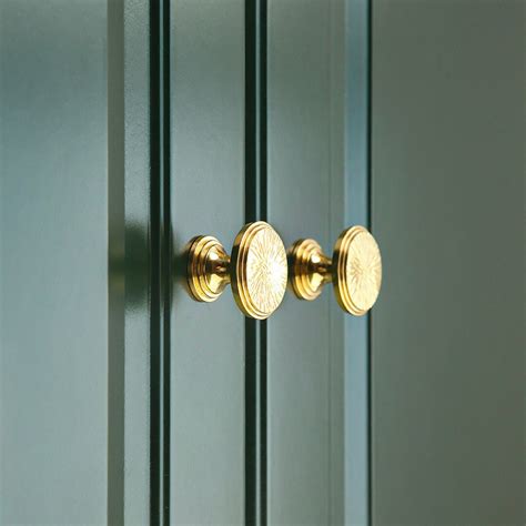Hammered Brass Cabinet Knobs Gold Dresser Knobs Brass Drawer Knobs