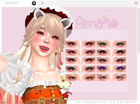 Amore Eyeliner N04 Learxfl Tumblr Sims 4 Sims 4 Body Mods Sims 4