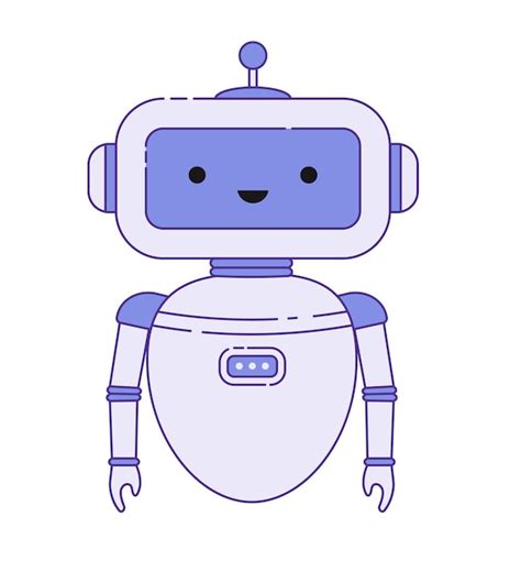 Premium Vector Chat Bot Concept In Line Style Ai Virtual Assistant