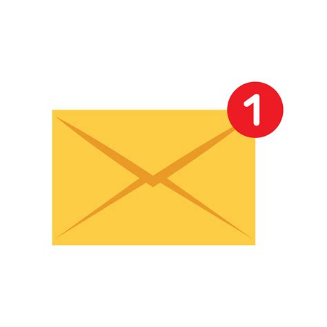 Mail Icon Concept Of Incoming Email Message Symbol Or Sms Notification On Electronic Devices