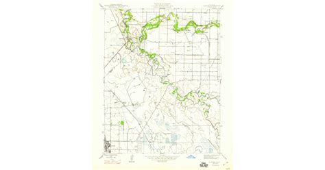 1947 Map Of Gustine Ca — High Res Pastmaps