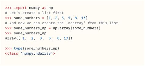Why Cant I Just Use A List • Understanding Numpys `ndarray` A Numpy