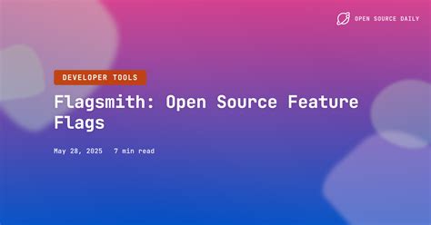 Flagsmith Open Source Feature Flags Open Source Daily