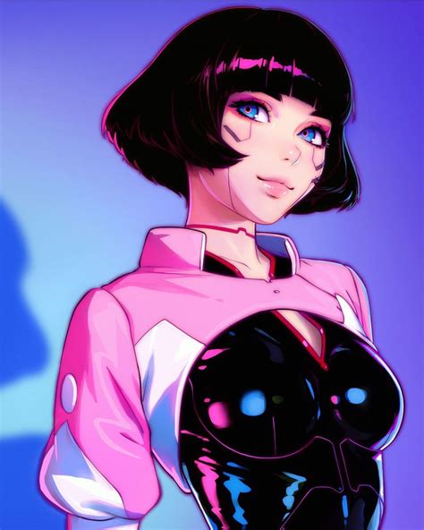 10 000 000 Views Thanks Ilya Kuvshinov Cyberpunk Art Character