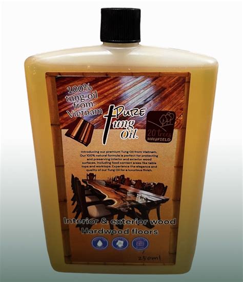 Pure Tung Oil Wood Oil For Indoor And Outdoor Use Suitable For All Woods
