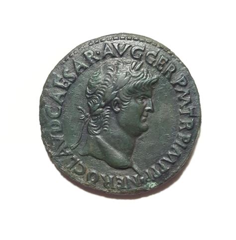 Sestertius Of Emperor Nero Anllc