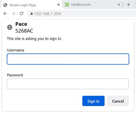 How To Open Up Admin On Pace 5268ac