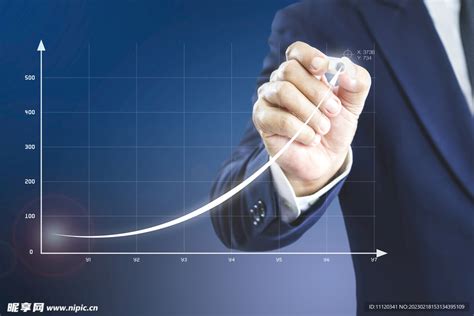 绘制走势图的人物手势创意高清图摄影图商务素材商务金融摄影图库昵图网