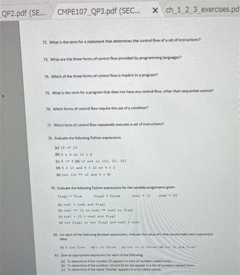 Solved 70 Match The Following Boolean Expressions To The