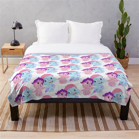 Bibble And Dizzle From “barbie Fairytopia Magic Of The Rainbow” Throw Blanket For Sale By