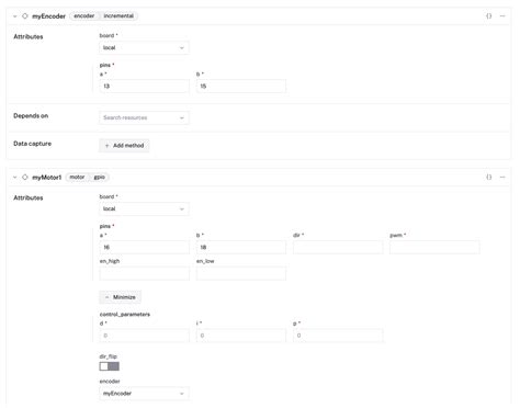 Configure A Motor With An Encoder Motor Component