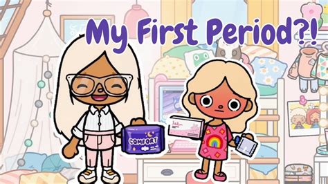 My Daughter Started Her First Period With Voice Toca Boca