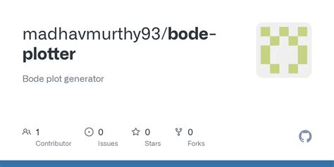 github madhavmurthy93 bode plotter bode plot generator