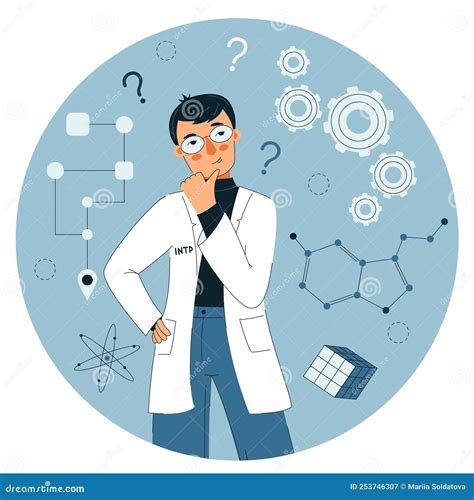 Mbti Socionics Concept Diplomat Infp Character Vector Illustration 255528664