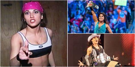 Mickie Jamess Career Told In Photos Through The Years