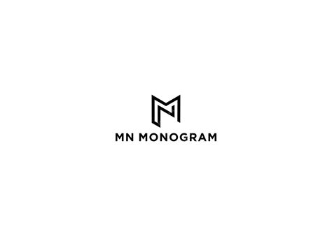 Premium Vector Mn Monogram Logo Design Vector Illustration