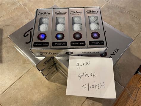 Sold — 7 Dozen Left Dash Prov1 Balls At Titleist Promo Pricing For