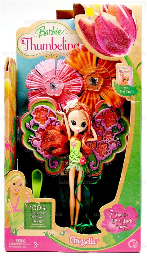 Barbie Thumbelina Chrysella Doll 2008 Mattel N5670 We R Toys