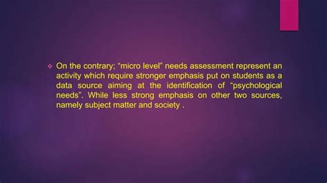 Need Assessment Modelpptx Educational Assessment Education