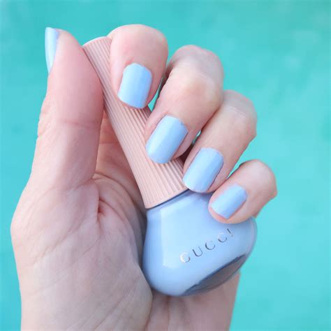 Pastel Blue Nail Polish