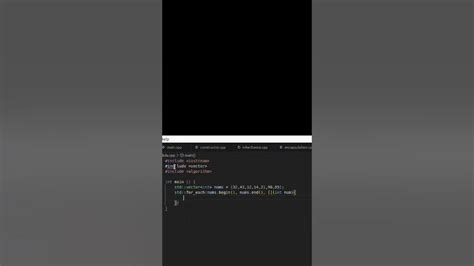C Lambda Function Cpp Coding Shorts Youtube