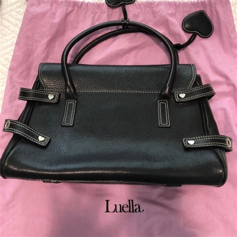 Luella Bartley For Mulberry Bags Luella Black Pebble Leather Gisele