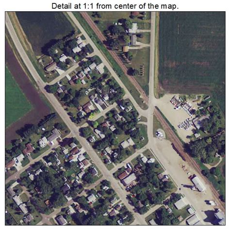 Aerial Photography Map Of Sabin Mn Minnesota