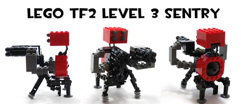 Lego Tf2 Level 3 Sentry By Hybridair On Deviantart