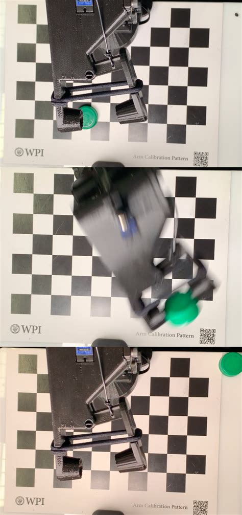 real time object detection and sorting using inverse kinematic control