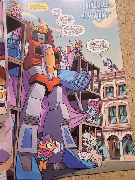 Transformersmlp Fim Crossover Comic Review 1 Equestria