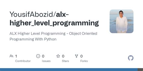 Github Yousifabozidalx Higherlevelprogramming Alx Higher Level